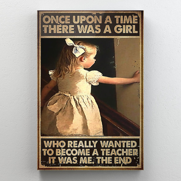 Winston Porter Who Really Wanted To Become A Teacher On Canvas Graphic 